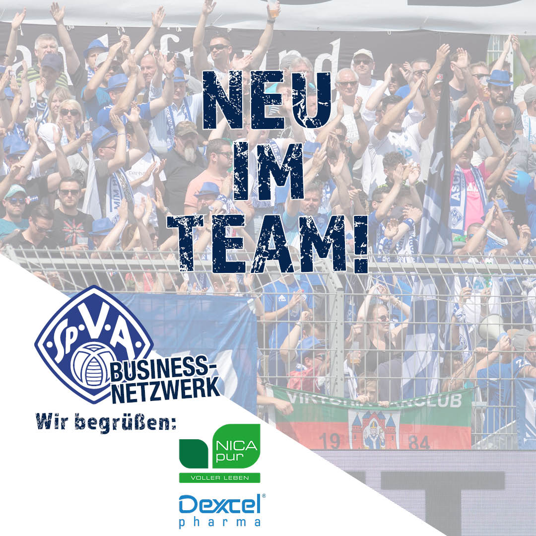 Dexcel® Pharma wird neuer Partner der Viktoria - Viktoria Aschaffenburg - Regionalliga Bayern