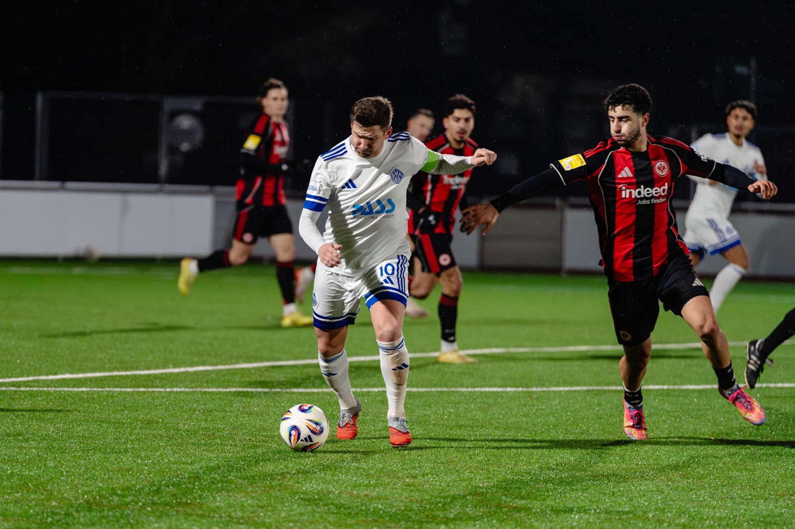 Testspielniederlage gegen die Profi-Reserve von Eintracht Frankfurt ...
